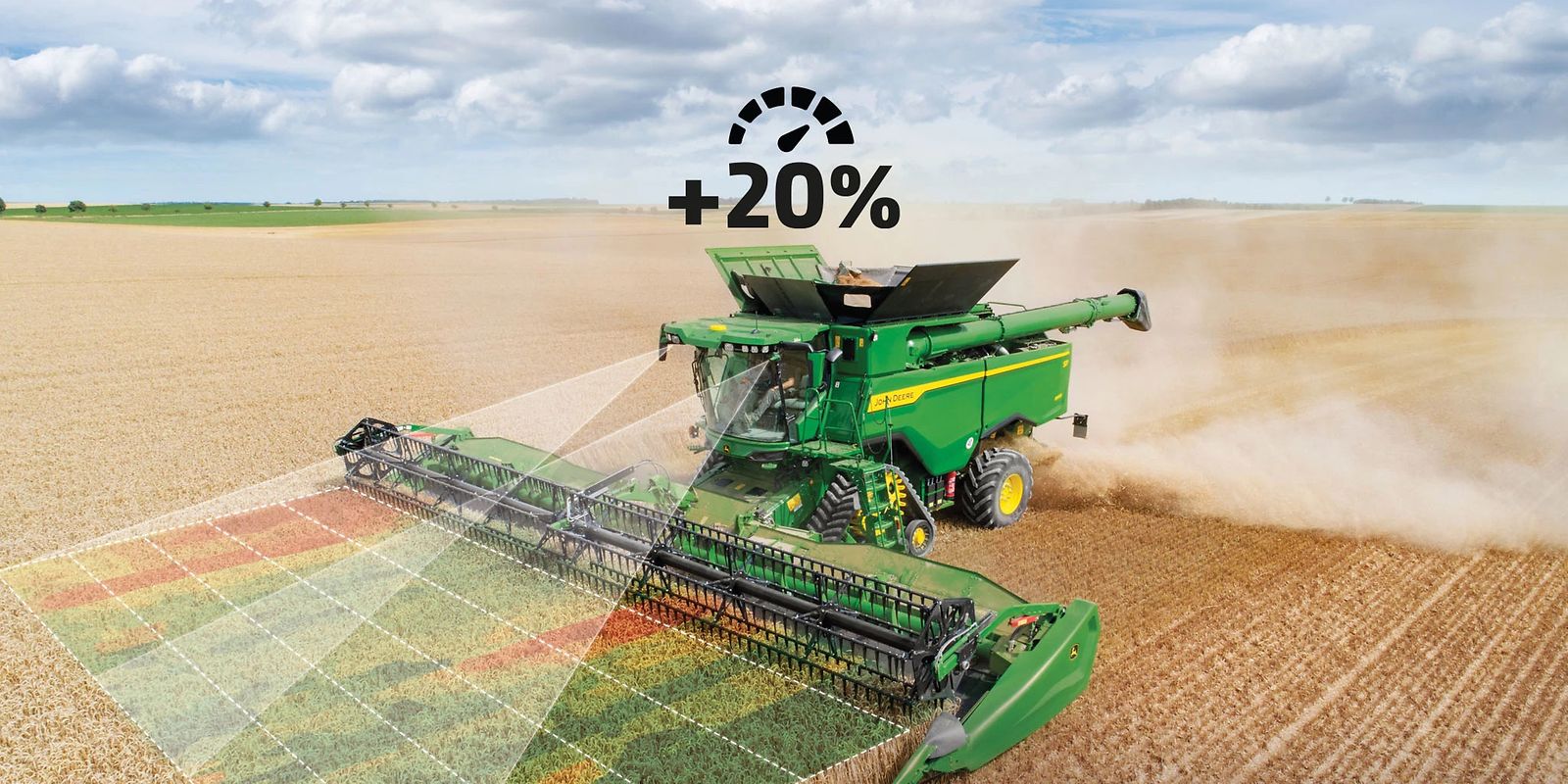 Grandes roues : protection du sol optimale | John Deere FR